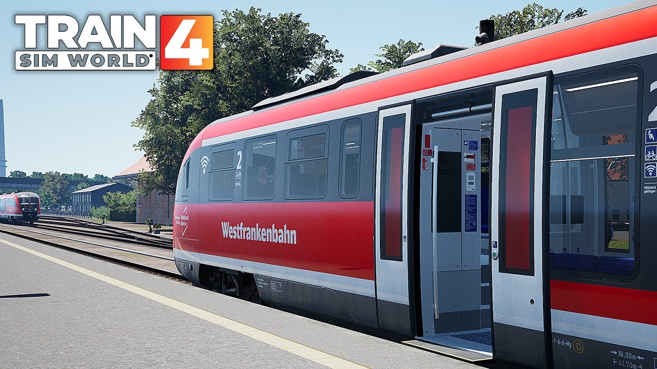 Train Sim World 4 - Passenger Mode BR 642 DB | Aschaffenburg Hbf to ...