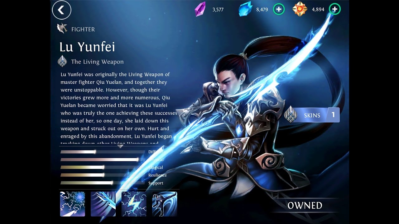 Heroes of order and chaos - Lu Yunfei 5v5 Ranked - YouTube