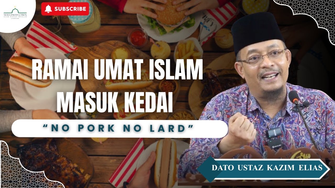 Ramai Orang Islam Masuk Kedai Yang Ada Tanda "No Pork No Luck" | Dato ...