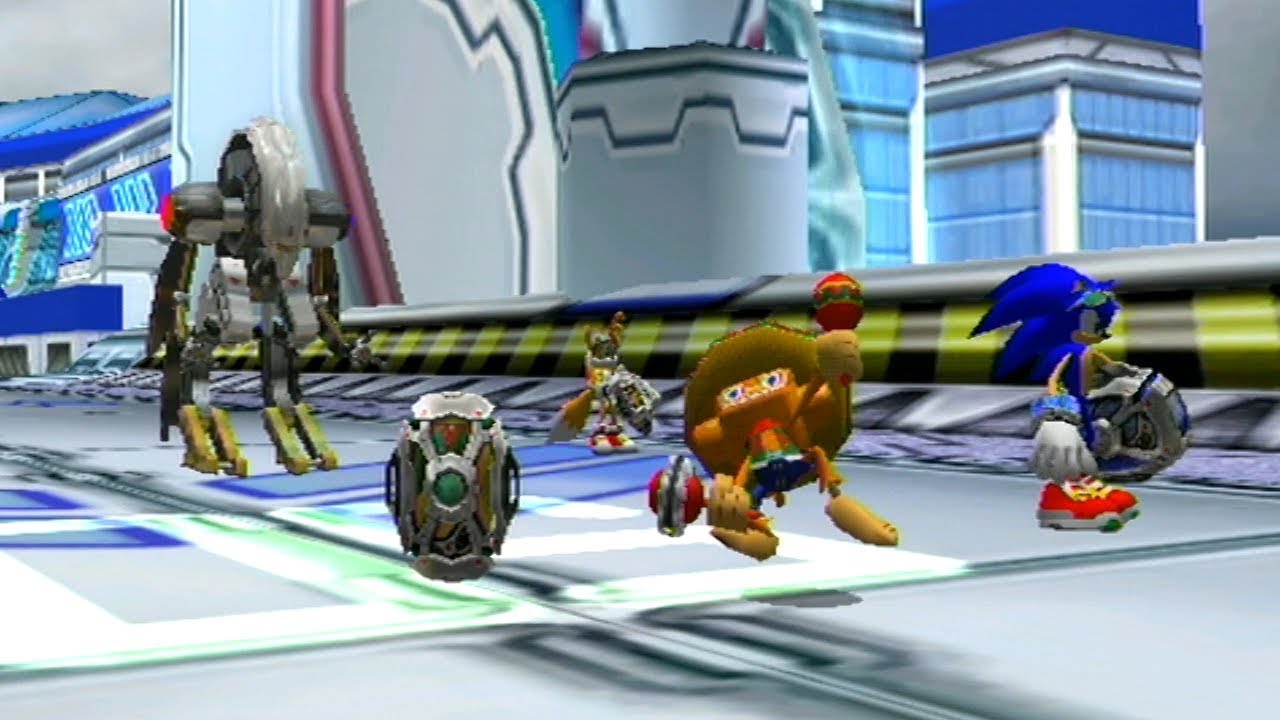 Sonic Riders Zero Gravity: World Grand Prix - Heroes Cup w/ Amigo - YouTube