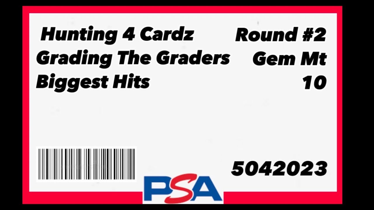 PSA-56 Card Blind Submission Reveal, Round #2 - The Biggest Hits From ...