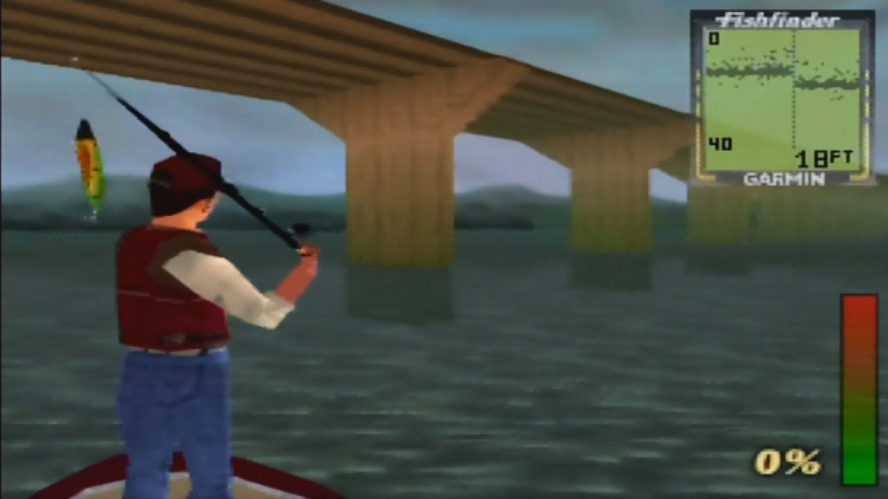 Let's Play In-Fisherman Bass Hunter 64 [N64] Part 3- Shannon Run - YouTube