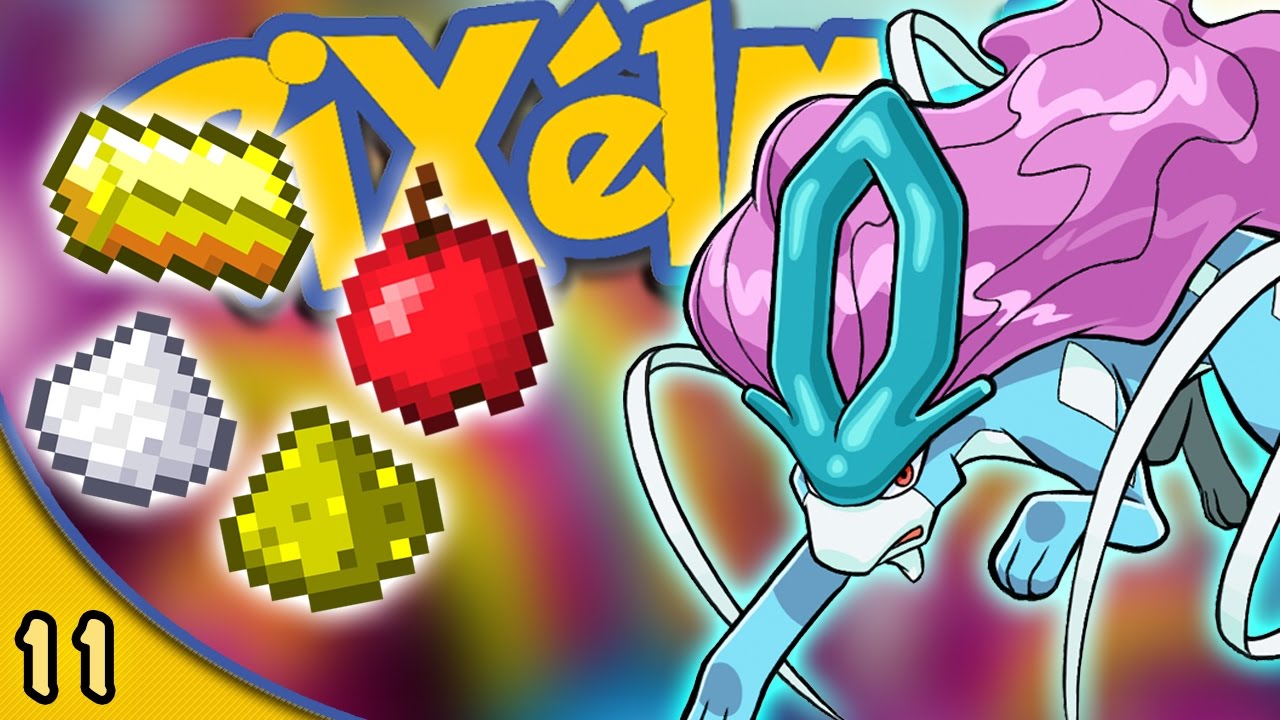 SUICUNE & FARMING | Pixelmon Survival #11 - YouTube