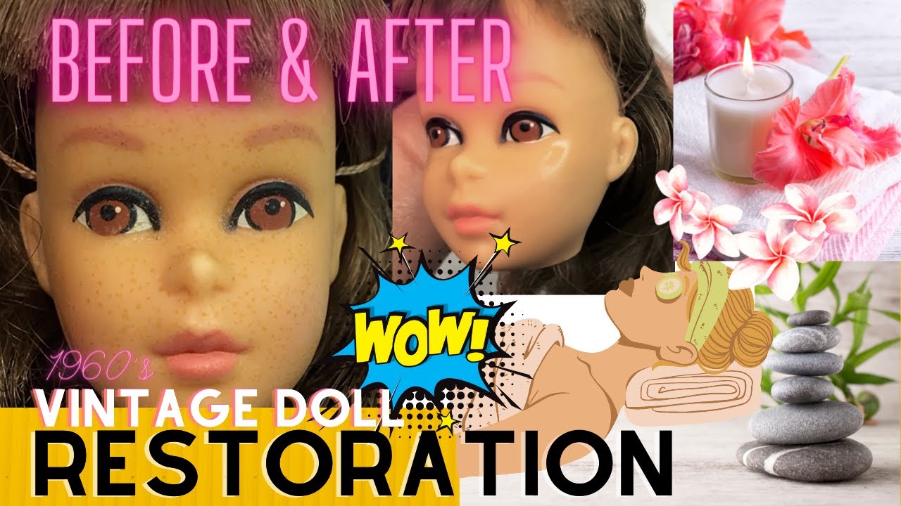 Vintage Francie Barbie Doll Restoration Repair - YouTube
