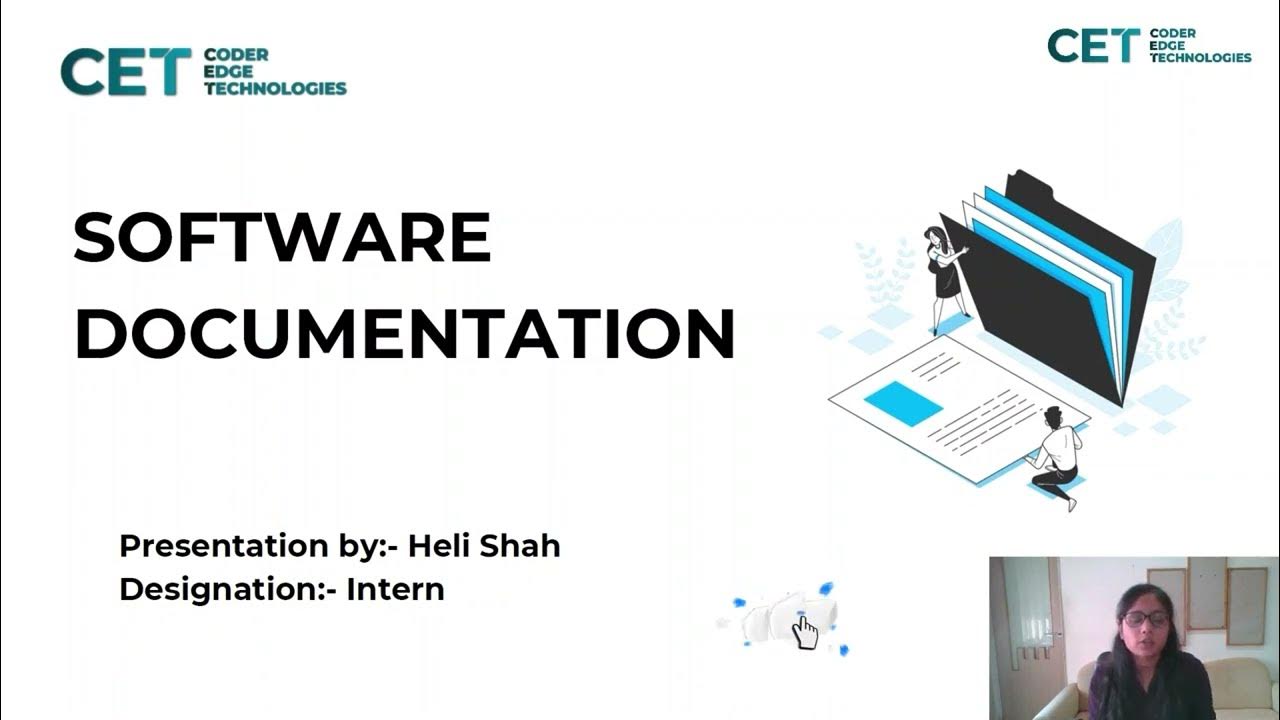 Software Documentation And Its Importance Heli Shah Intern At Coder Edge Technologies Youtube