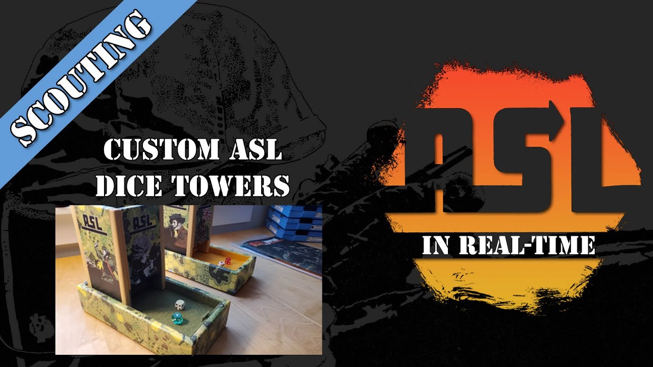 Scouting Report 09 - Custom ASL Dice Towers by Mario Aceto - YouTube