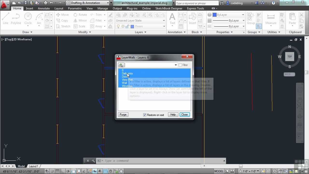 AutoCAD 2013 Tutorial | Understanding Layer Properties | InfiniteSkills ...