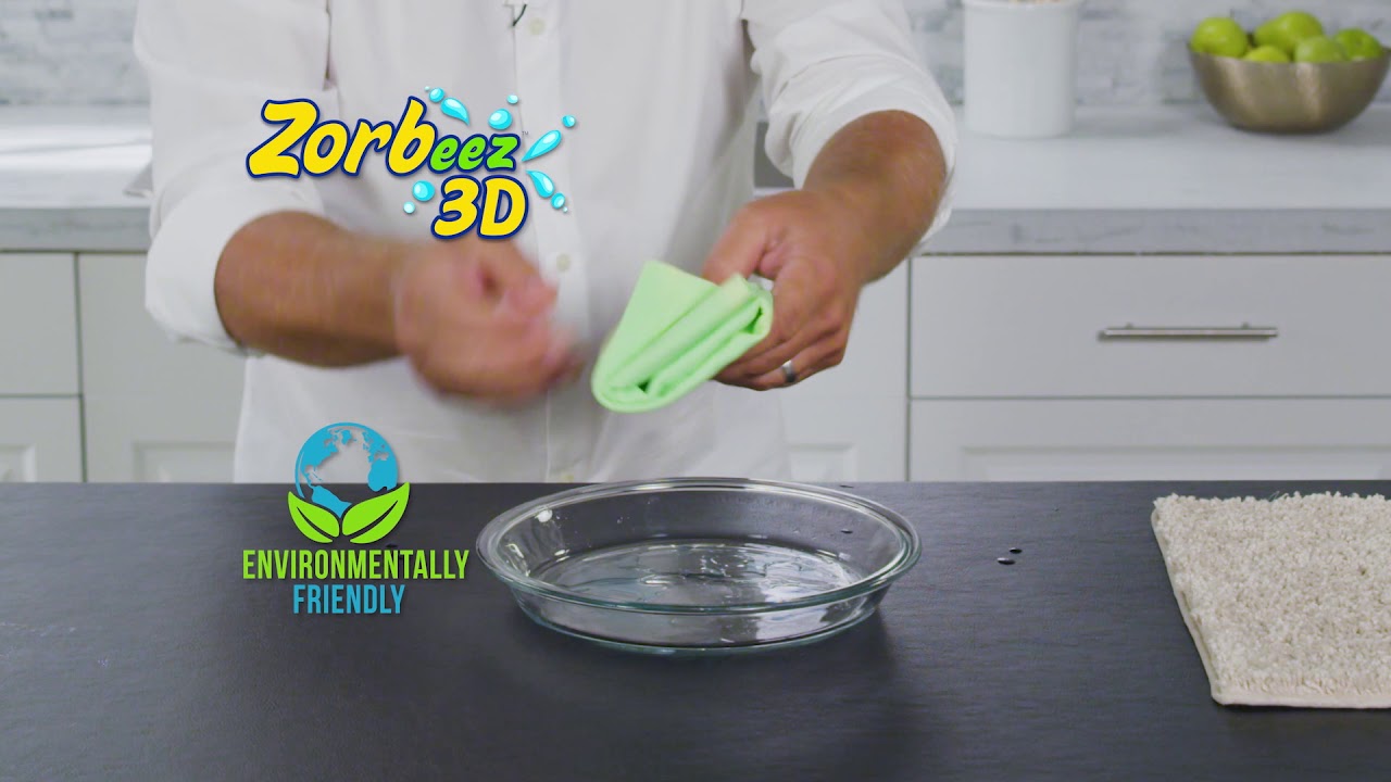 Zorbeez Multi-Purpose Shammy - YouTube