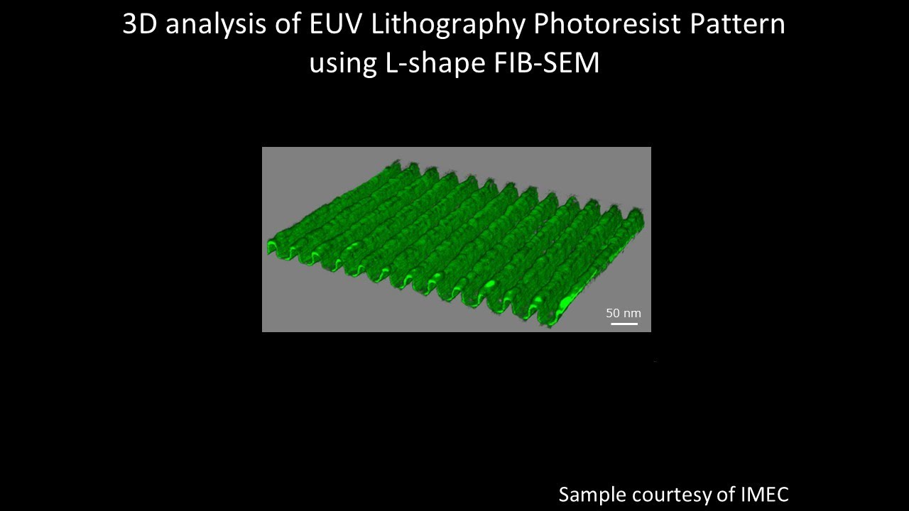 [Electronics] 3D analysis of EUV Lithography Photoresist Pattern using ...