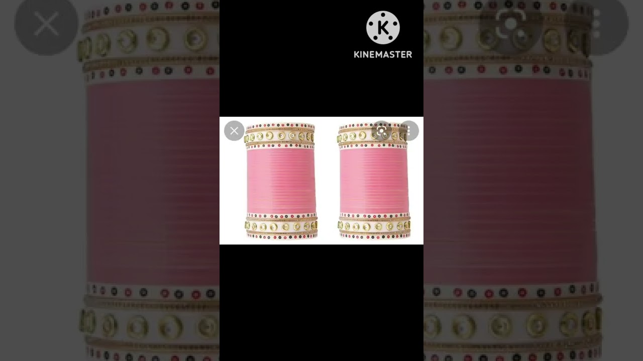 Baby pink chuda design for wedding Nd bridal,## new charming design ...