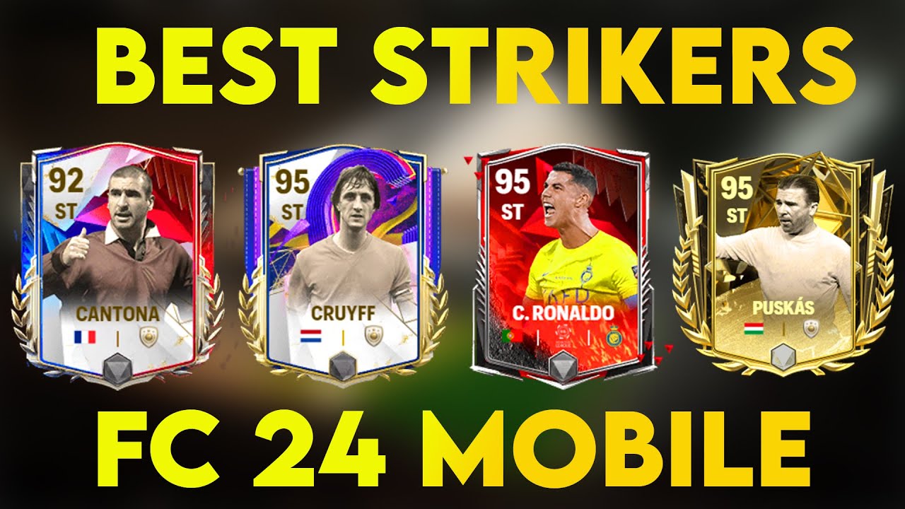 Best ST in FC 24 Mobile|TOP 10 ST in FC MOBILE 24 - YouTube