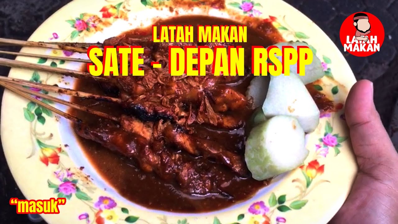 Sate Ayam dan Kambing RSPP H Romli - YouTube