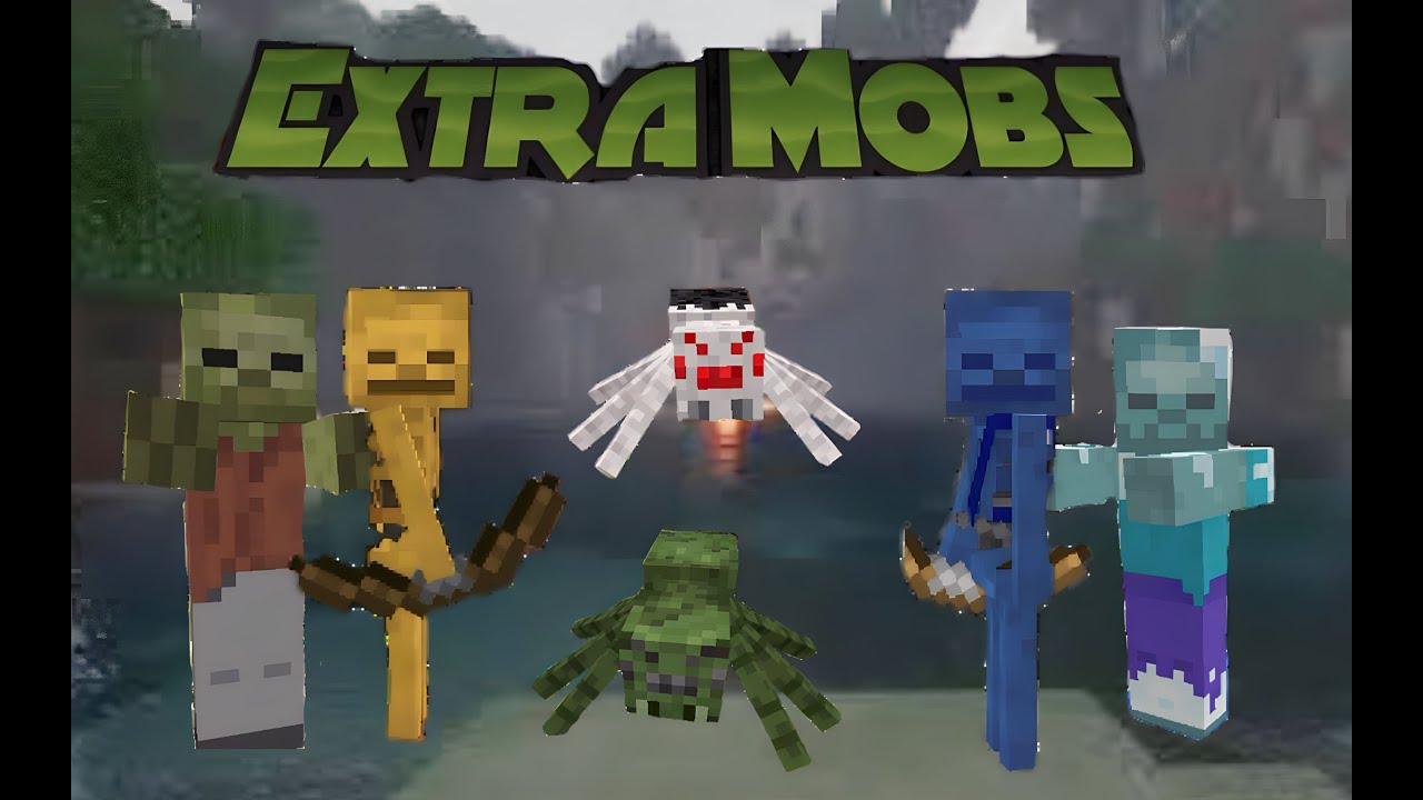 MCPE l Mas enemigos/More Enemys l MInecraft PE Addons l 1.19 - YouTube