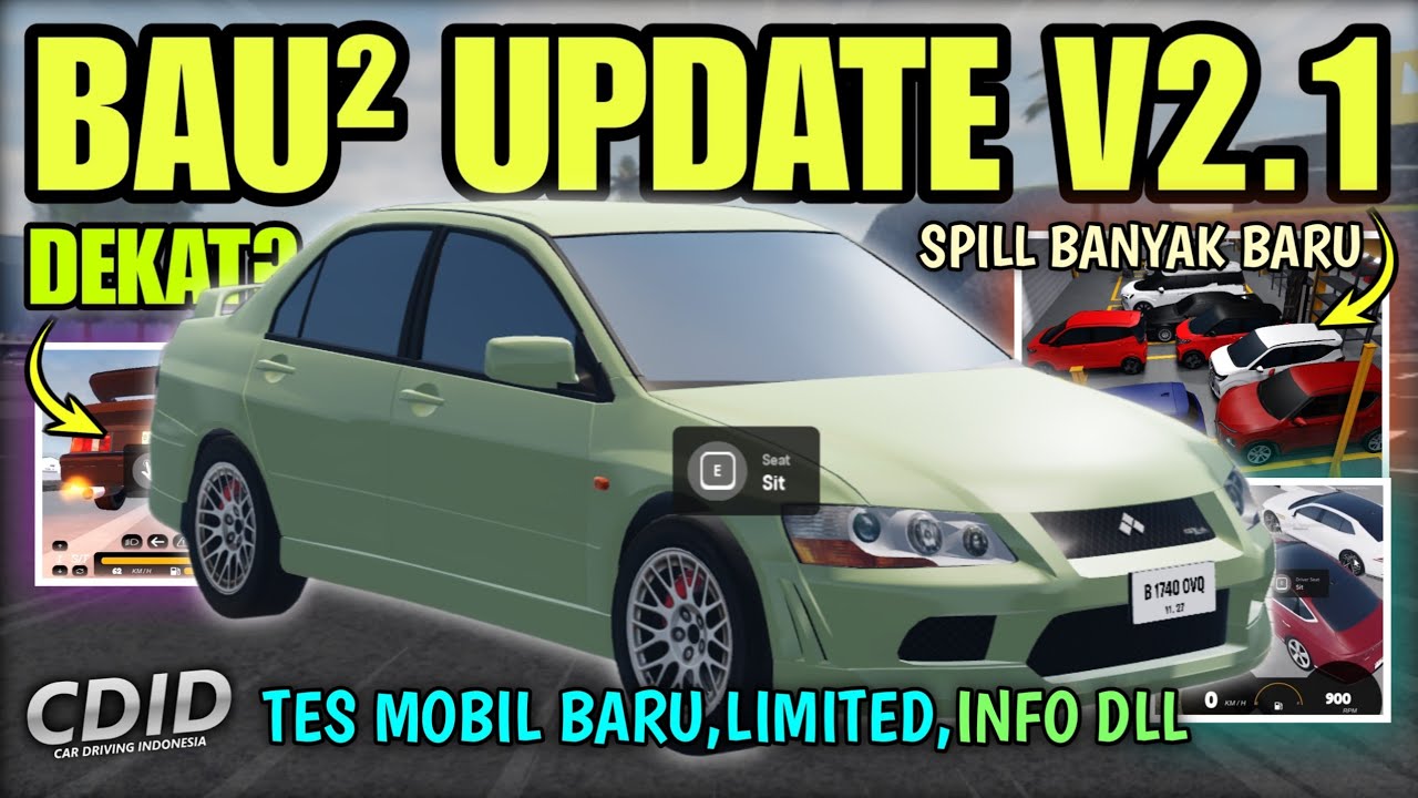 COBAIN LIMITED INCARAN, SHAD SPILL BANYAK MOBIL BARU CDID UPDATE V2.1 ...