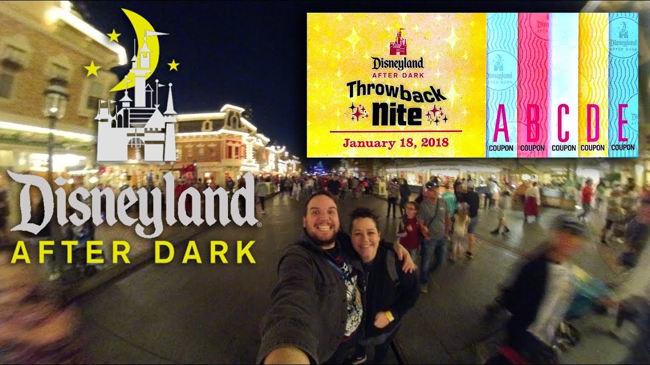 Disneyland After Dark: THROWBACK NITE! (2018) - YouTube
