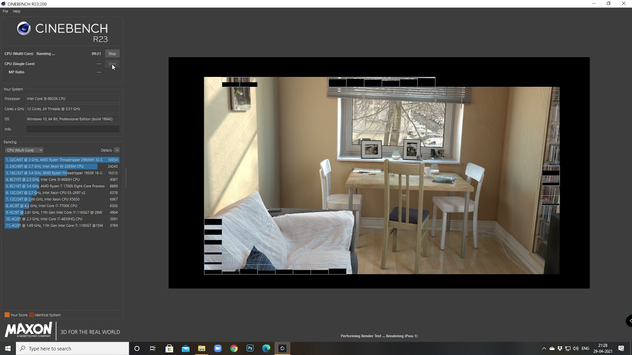 GPU Cinebench R23 Benchmark - YouTube