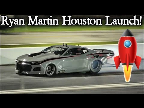 Ryan Martin Procharged Camaro in Houston! - YouTube