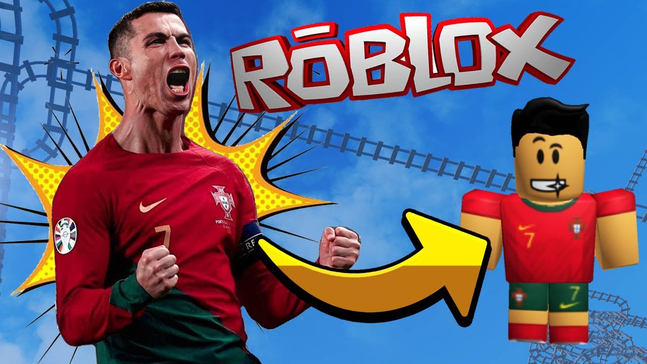 CONOCIENDO a CRISTIANO RONALDO en ROBLOX! 😯 - YouTube