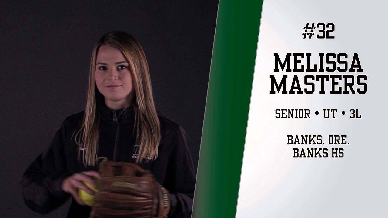 Senior utility player Melissa Masters - Portland State Softball - YouTube