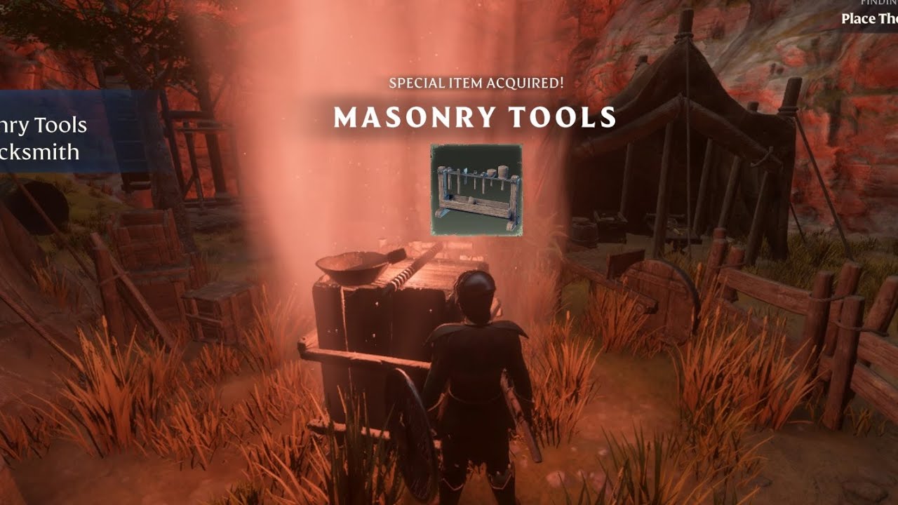 Enshrouded - Get Masonry tools Full Walkthrough - YouTube