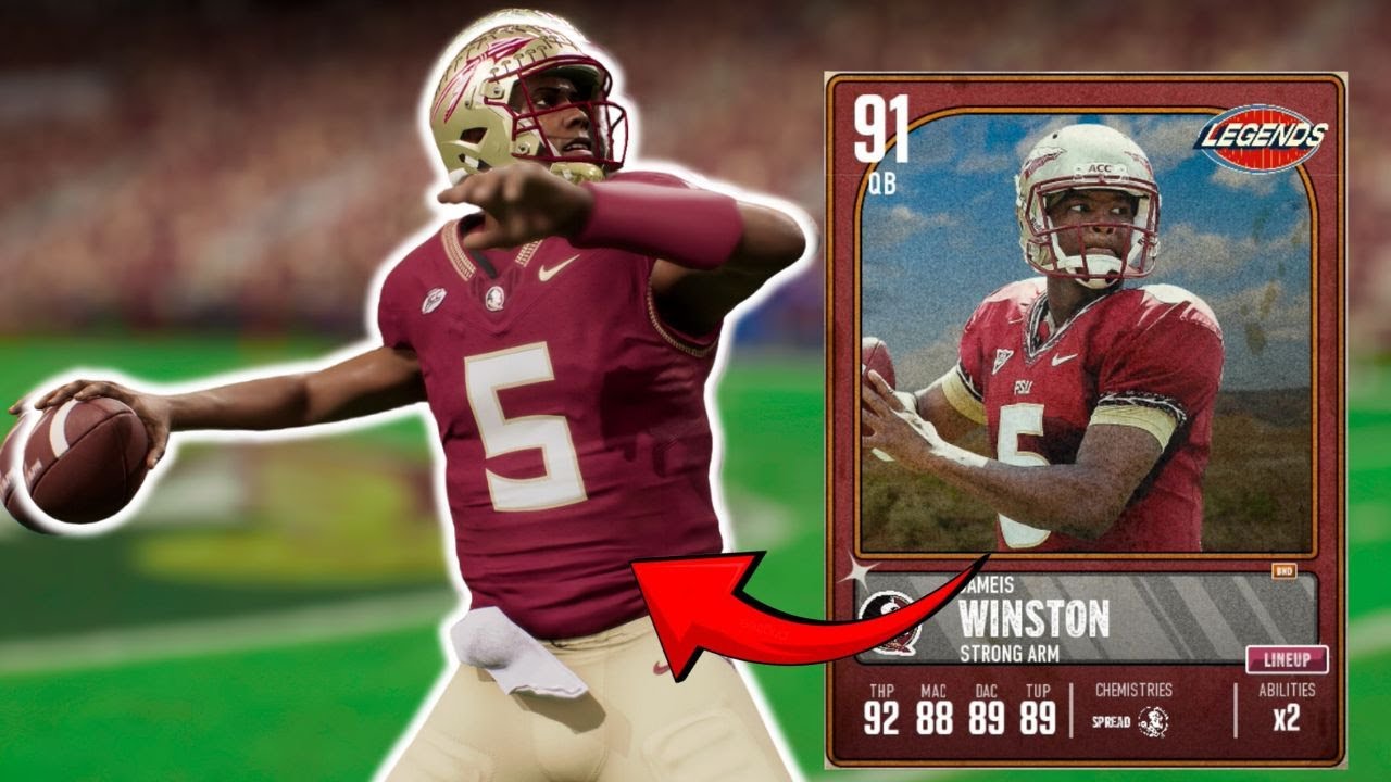 JAMEIS WINSTON IS HOME! FSU THEME TEAM | CFB 25 - YouTube