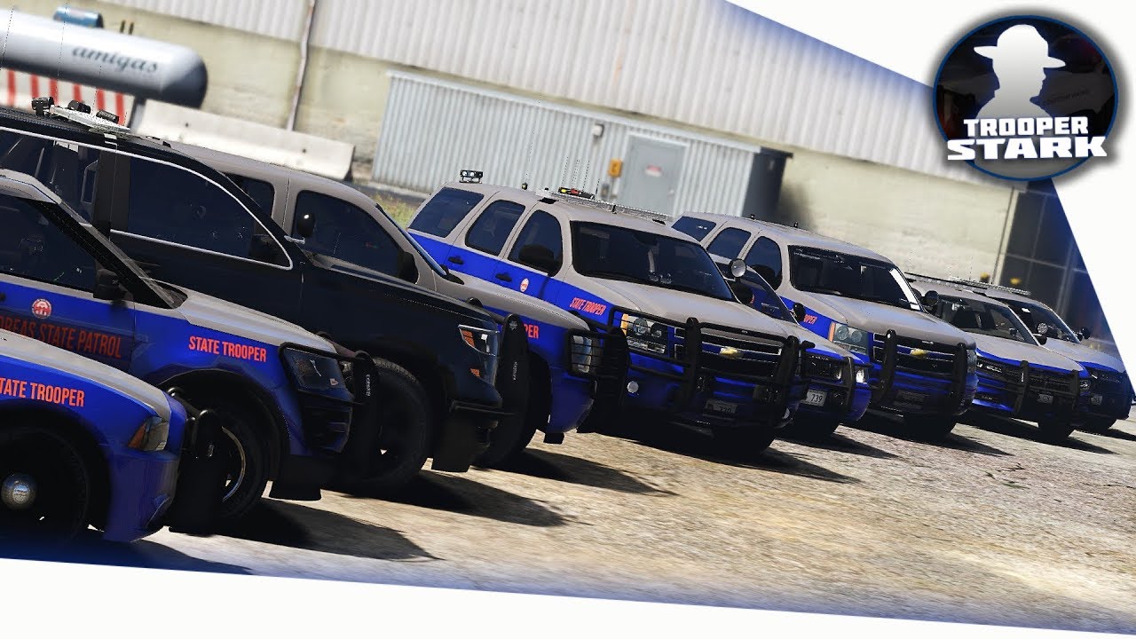 San Andreas' Finest | State Patrol Vehicle Showcase! - YouTube
