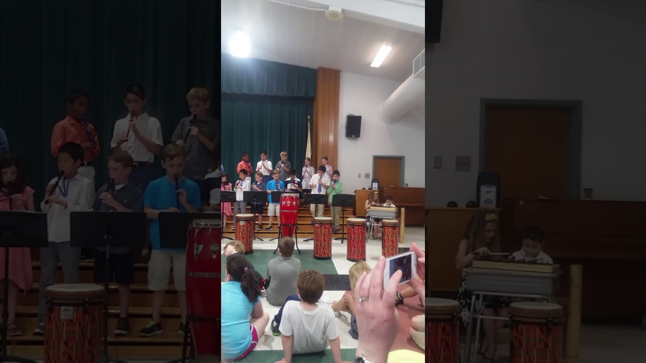 Recorder concert 2017(3) - YouTube