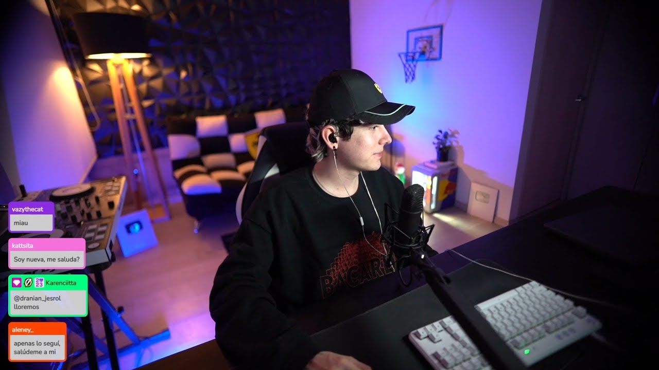 Rodezel habla sobre sus planes musicales y juega un poco de fortnite ...