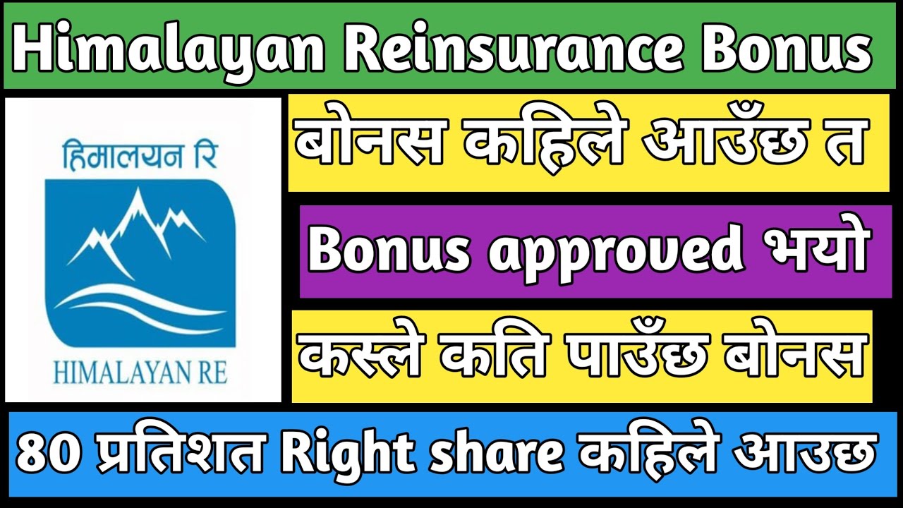 Himalayan Reinsurance Right share | upcoming ipo in Nepal | earn money ...