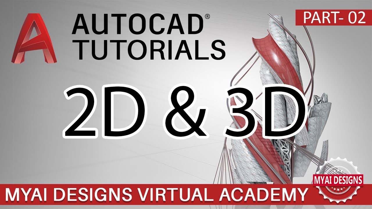 AutoCAD 2D Tutorial (Part - 02) - YouTube