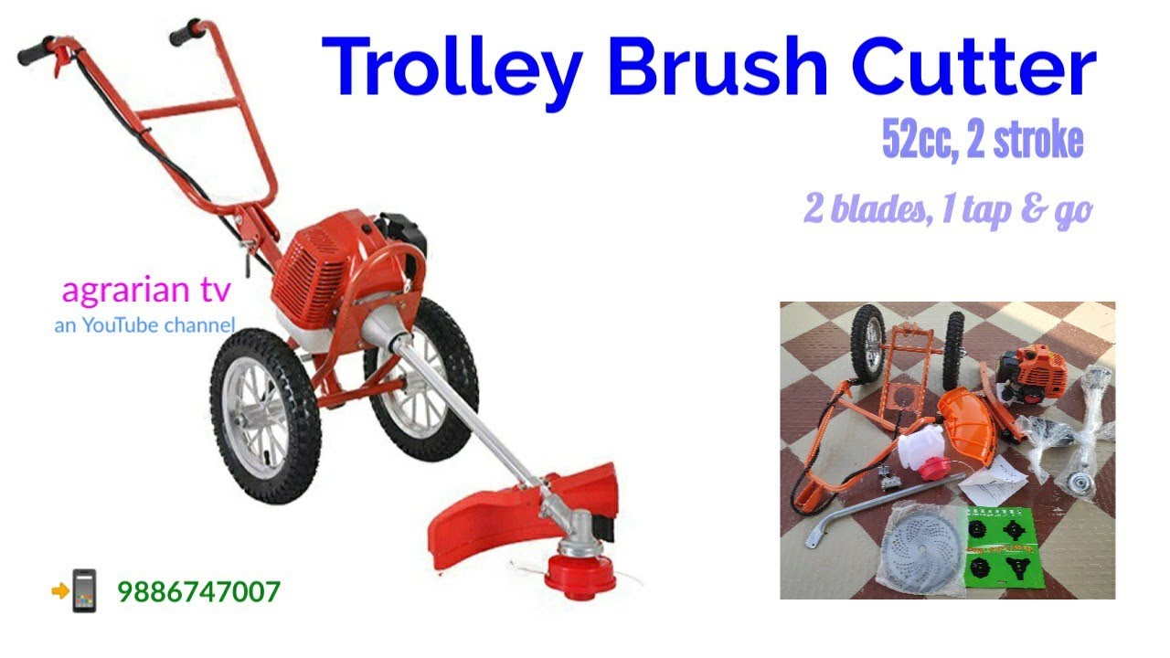 || Unboxing of Wheel Brush Cutter || 52cc 2 stroke || Premium Quality ...