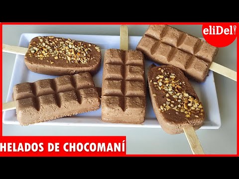 HELADOS ideales para VENDER CHOCOMANÍ🍫🥜super CREMOSOS