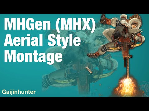 Monster Hunter Generations (MHX): Aerial Style Showcase