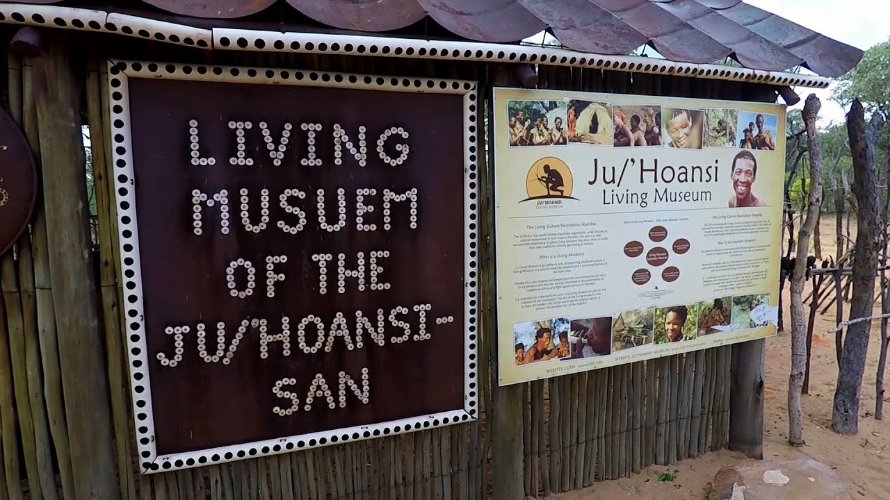 Ju/'ho hansi-San living museum Namibia - YouTube