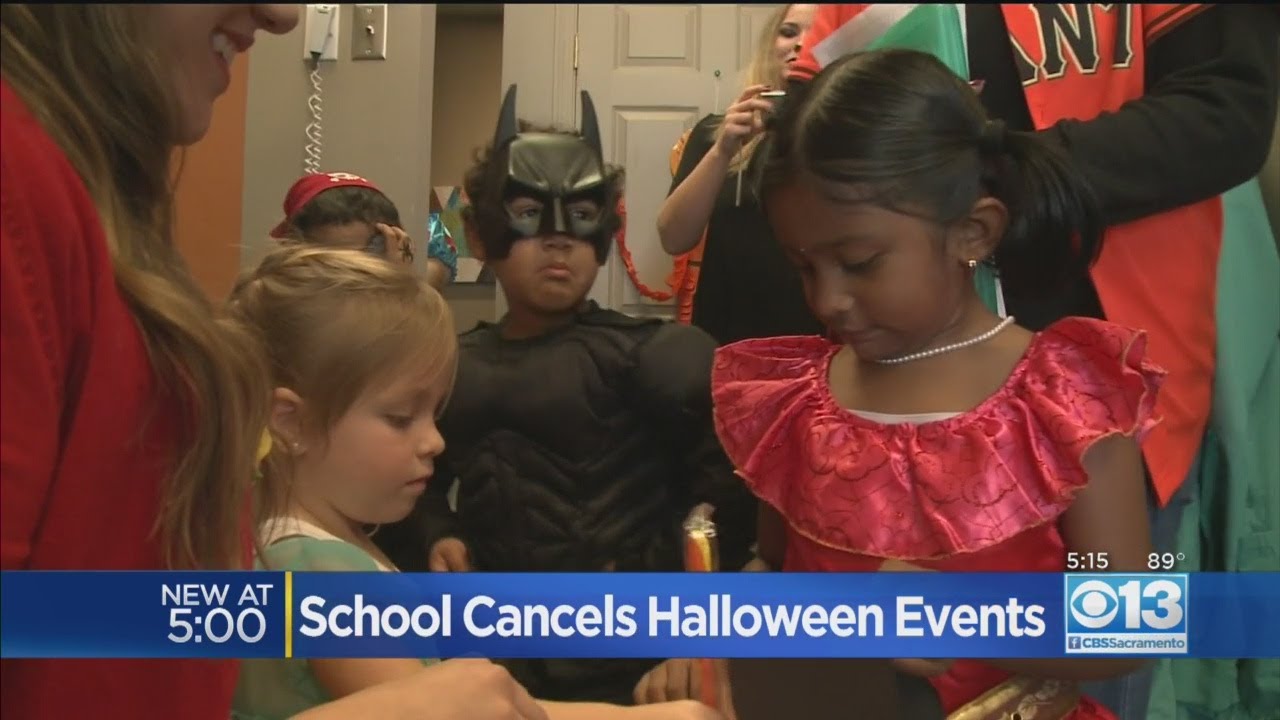 School Cancels Halloween Events - YouTube