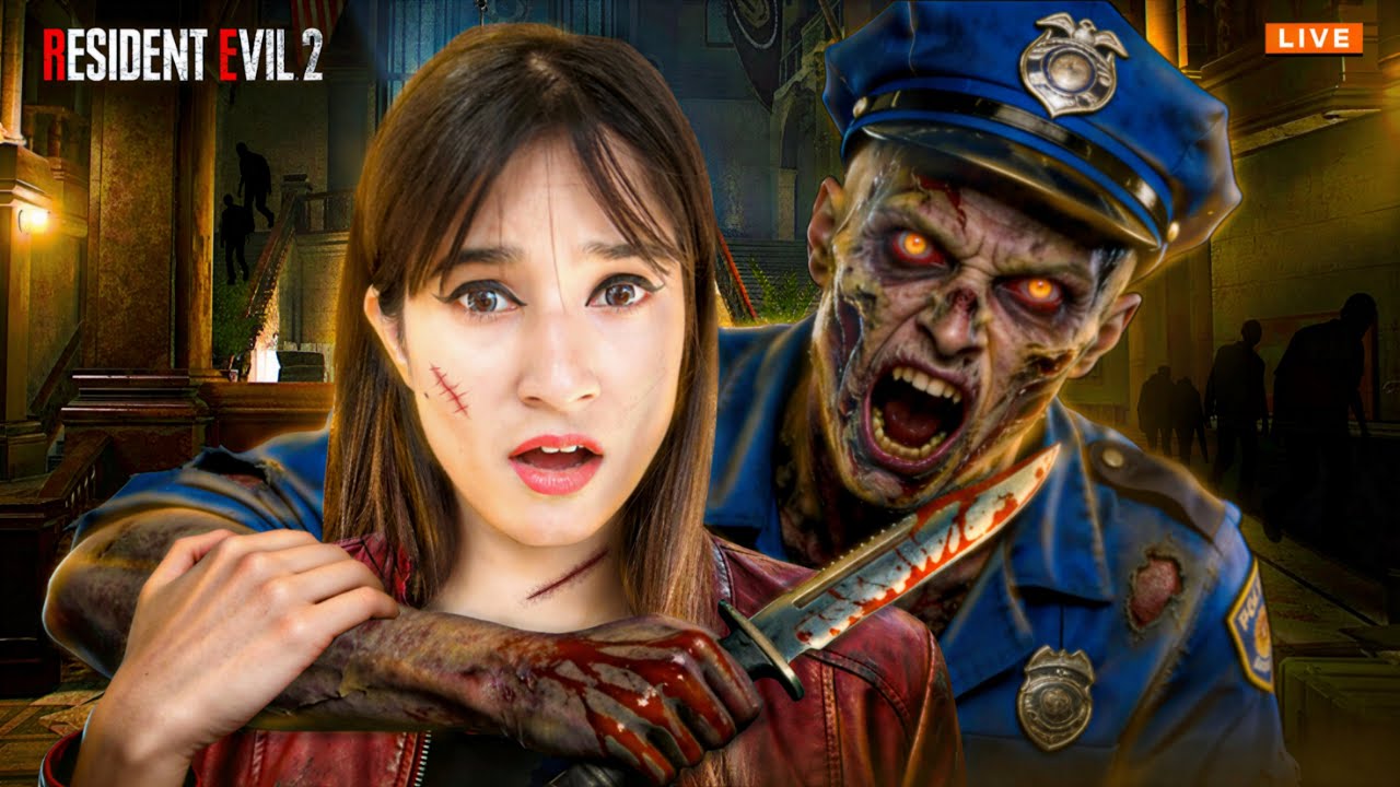 🔴 This Game Just Became 10x Scarier… 😱 | Resident Evil 2 Remake LIVE ...