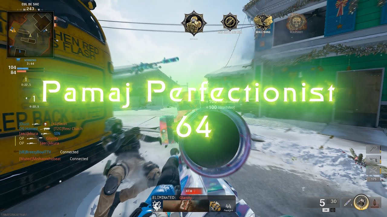 OpTic Pamaj - Pamaj Perfectionist 64 (A Christmas Montage) - YouTube
