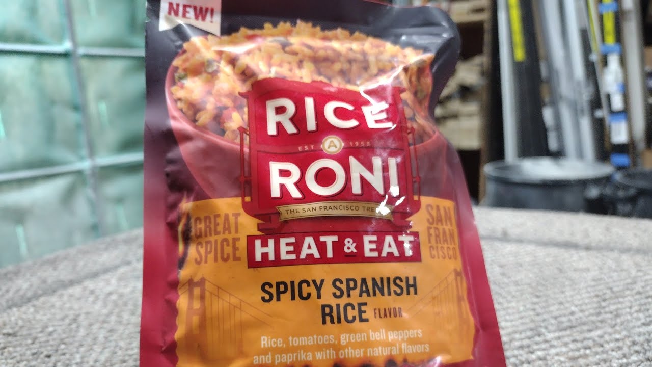 Spicy Spanish Rice by Rice A Roni | Heat & Eat | Food / Drink Review ...