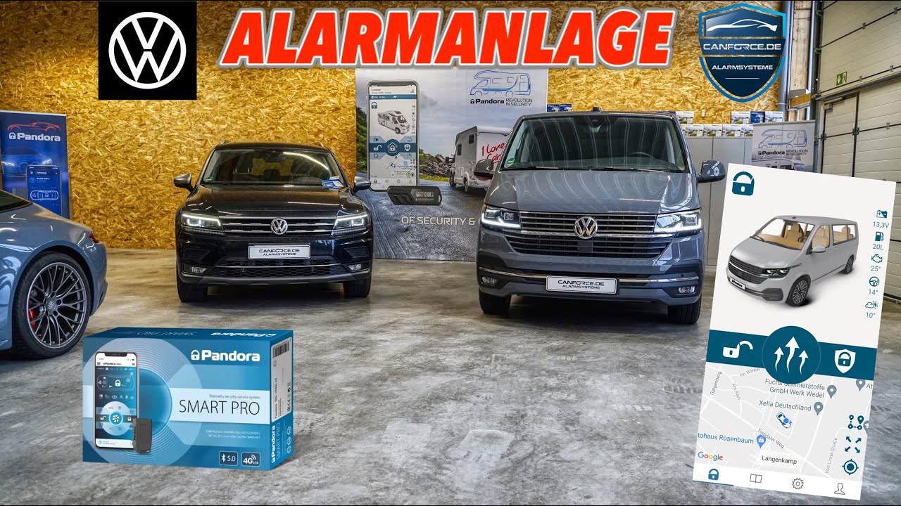 VW Alarmanlage | Volkswagen Tiguan - Multivan - Touareg - Arteon - Golf ...