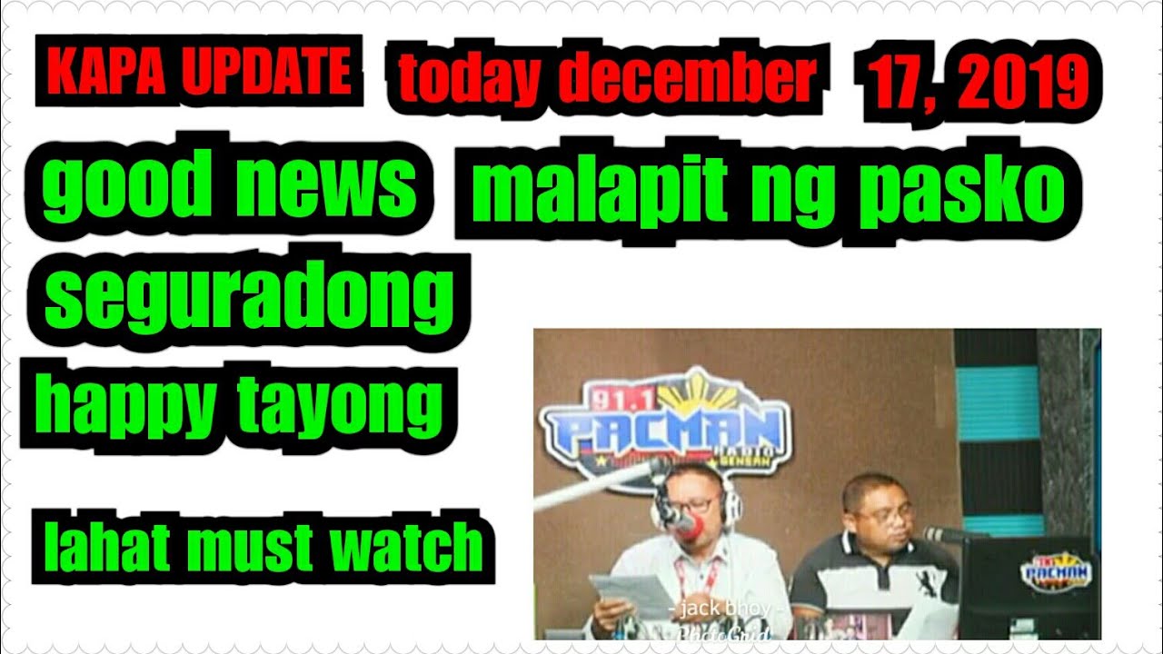 KAPA UPDATE TODAY NANJAN RAW C FOUNDER SA ABROAD PERO HINDE TOTOO - YouTube