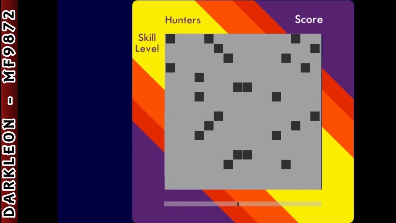 Microvision - Cosmic Hunter © 1981 Milton Bradley - Gameplay - YouTube