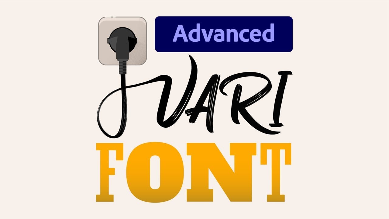 VariFont Advanced Tutorial - YouTube