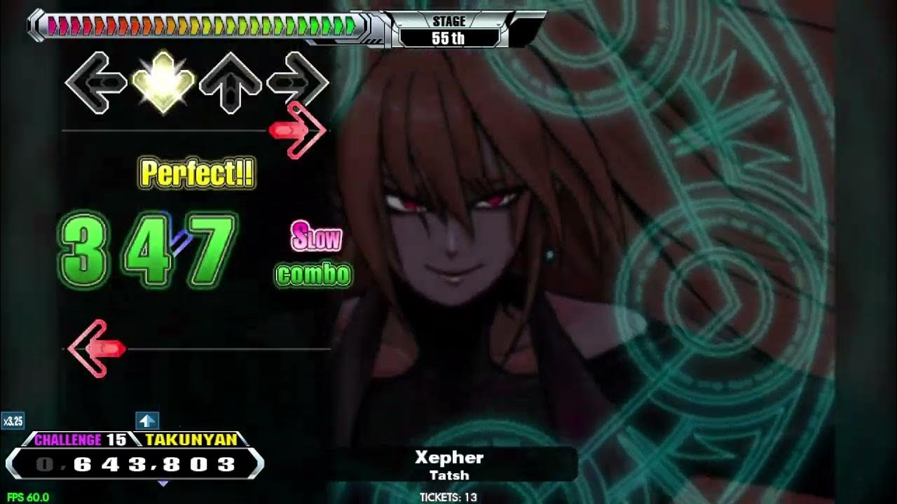 【DDR GRAND PRIX】Xepher【CHALLENGE】 - YouTube