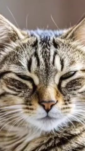 Slow-blinking, similar to a human smile 😊, signals friendliness and ...