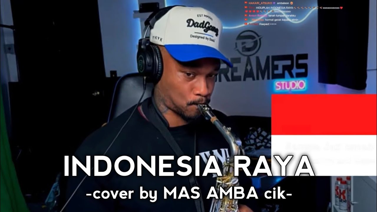 Mas Amba Cover Lagu Indonesia Raya😋 - YouTube