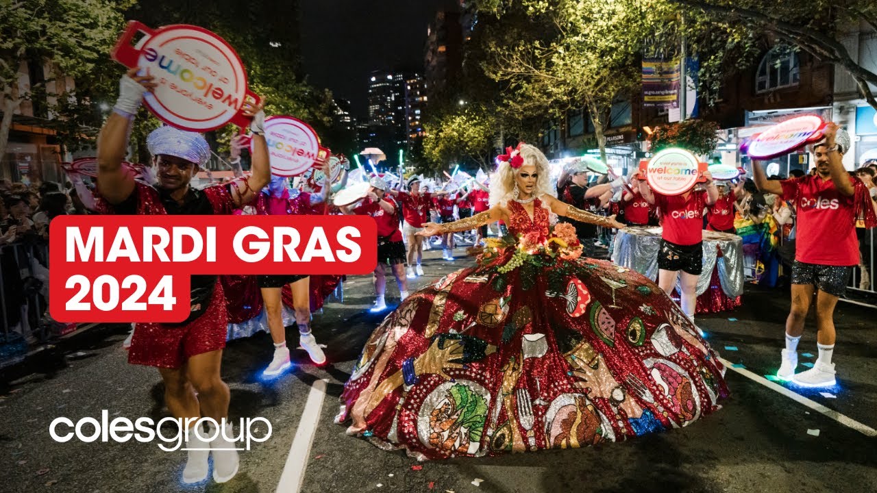 Mardi Gras 2024 Highlights | Coles Group - YouTube