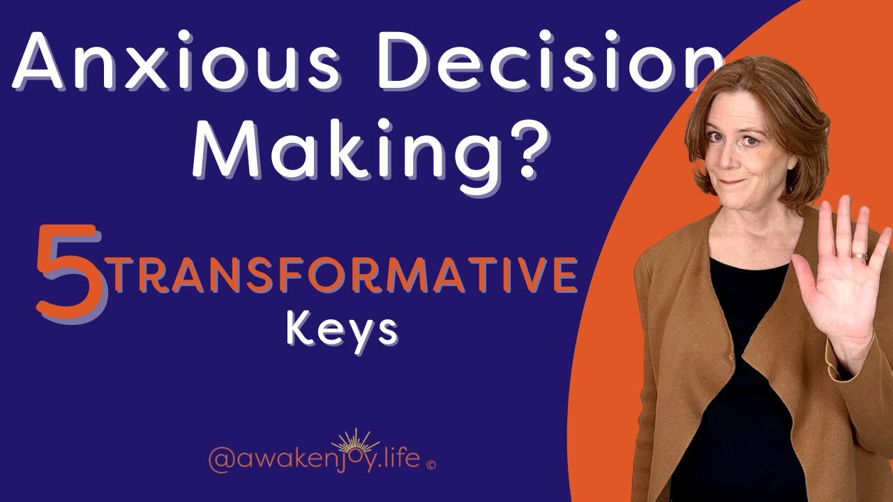 Anxiety And Decision Making - YouTube