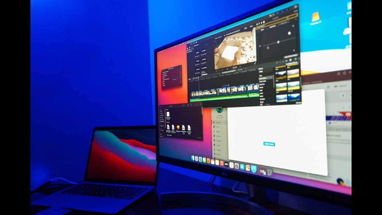 LG 27" 4K HDR 10 IPS Panel UHD Monitor 27UL500 - YouTube