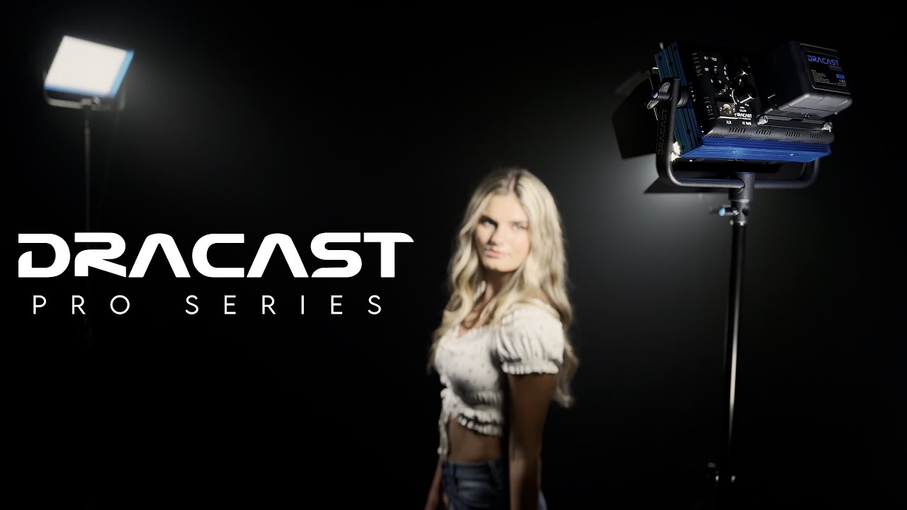 Dracast Pro Series Video Panel Light Product Overview - YouTube