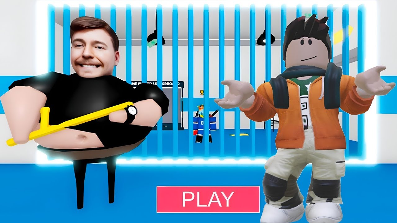 MR BEAST PRISON RUN OBBY WALKTHROUGH VIDEO #roblox - YouTube